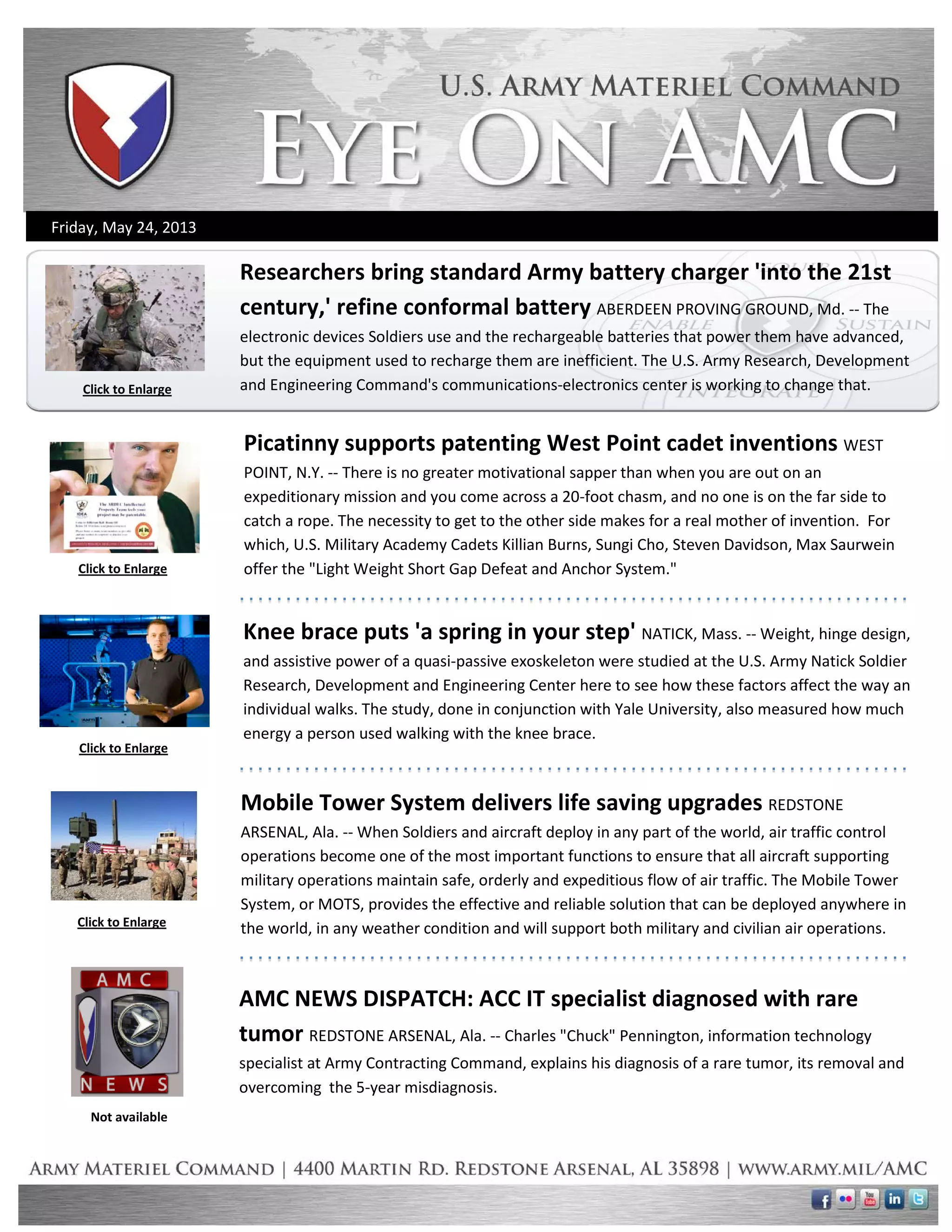 Eye on AMC, AMC weekly newsletter | PDF