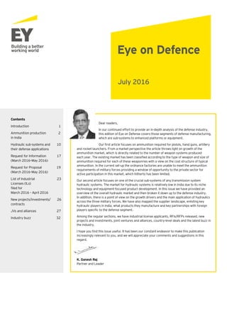 Eye on defence July 2016 | PDF