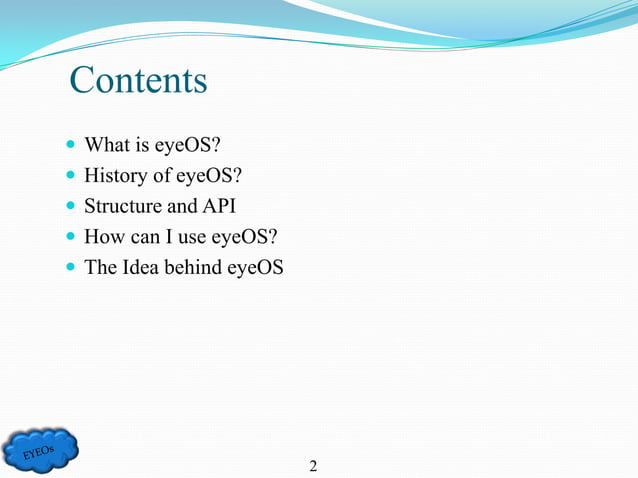 Eyeos | PPT
