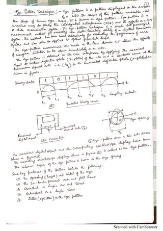 Eye pattern technique | PDF