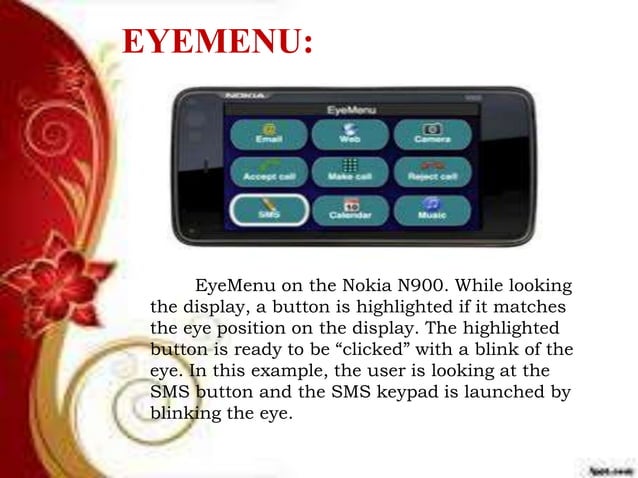 Eye phone .1 | PPTX | Smartphones | Consumer Electronics