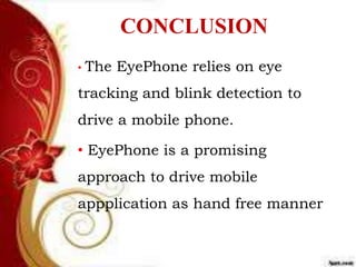 Eye phone .1 | PPTX