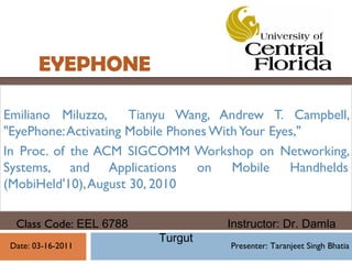 Eye phone | PPT