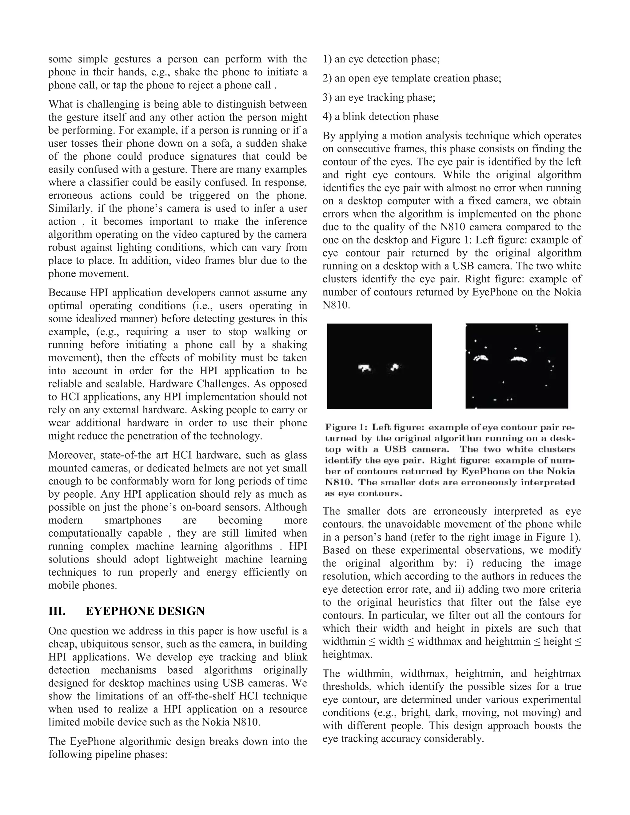 Eye phone report in ieee format | DOC