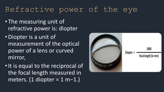 Eye physiology | PPTX
