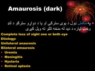 Eye physiology by dr abdul basir safi | PPT