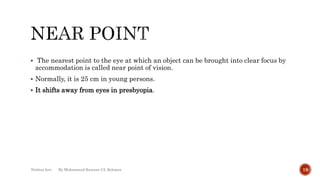 Eye physiology from guyton and halls physiology Part 1 | PPTX