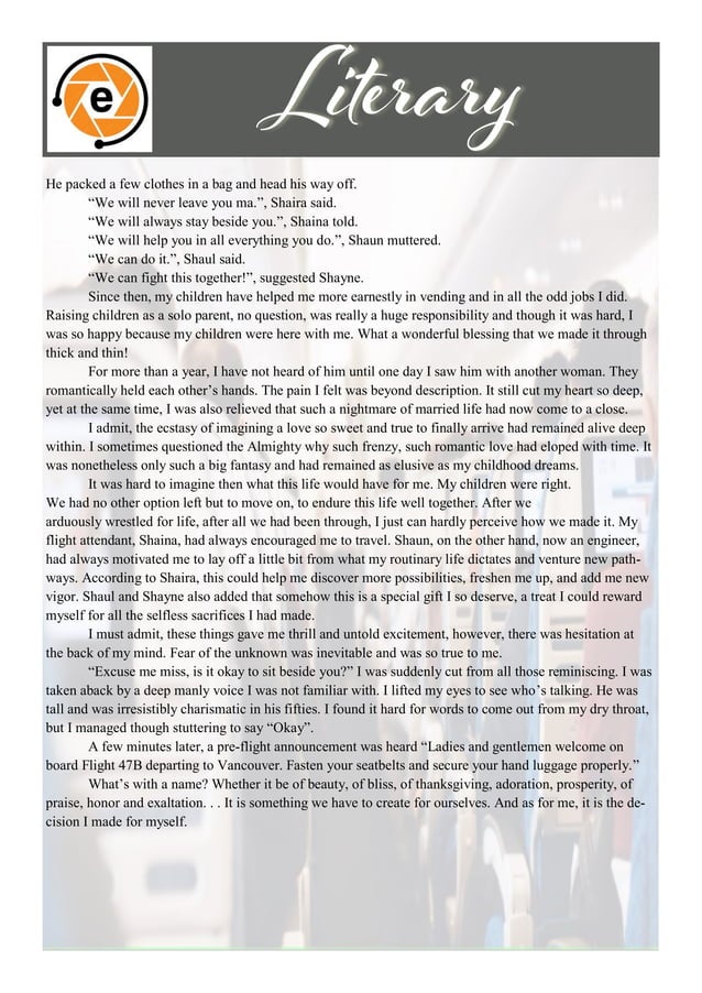 Eyepiece is the official school publication of MCNHS | PDF