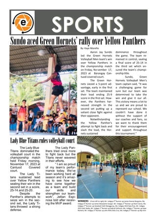 Eyepiece is the official school publication of MCNHS | PDF