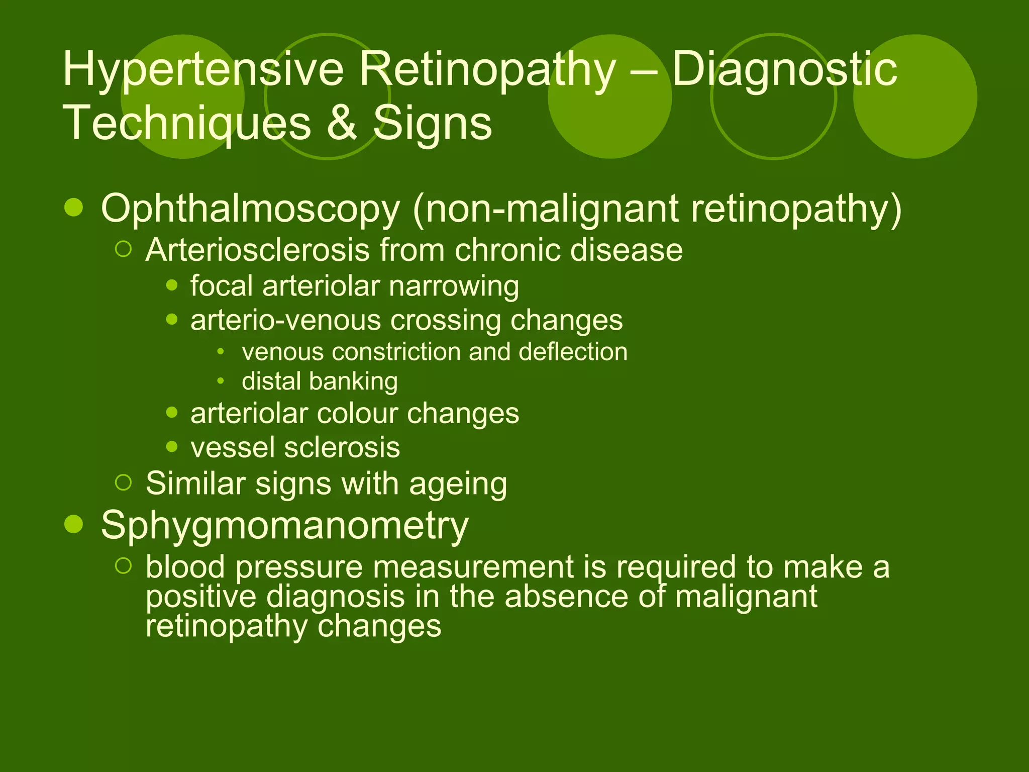 Hypertensive Retinopathy | PPT