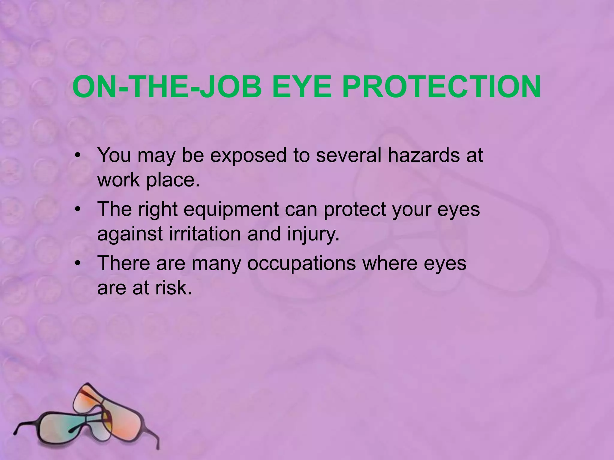 Eye Protection | PPTX