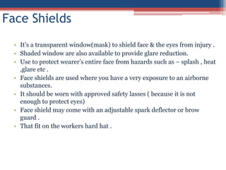 Eye protection & Protective eye wear | PPTX