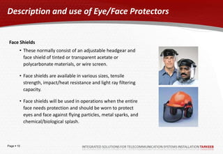 Eye protection safety training | PPTX