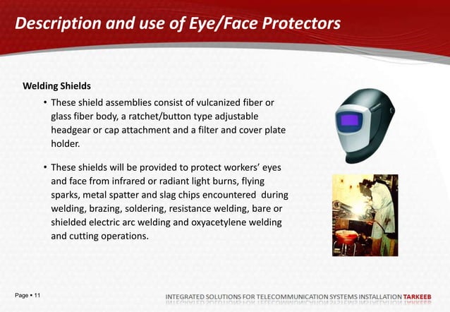 Eye protection safety training | PPTX