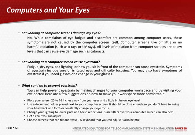 Eye protection safety training | PPTX