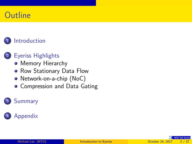 Eyeriss Introduction | PDF