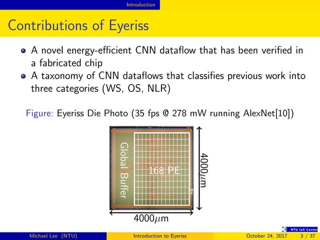 Eyeriss Introduction | PDF