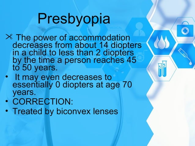 accommodation,reflexes,defects of vision | PPT