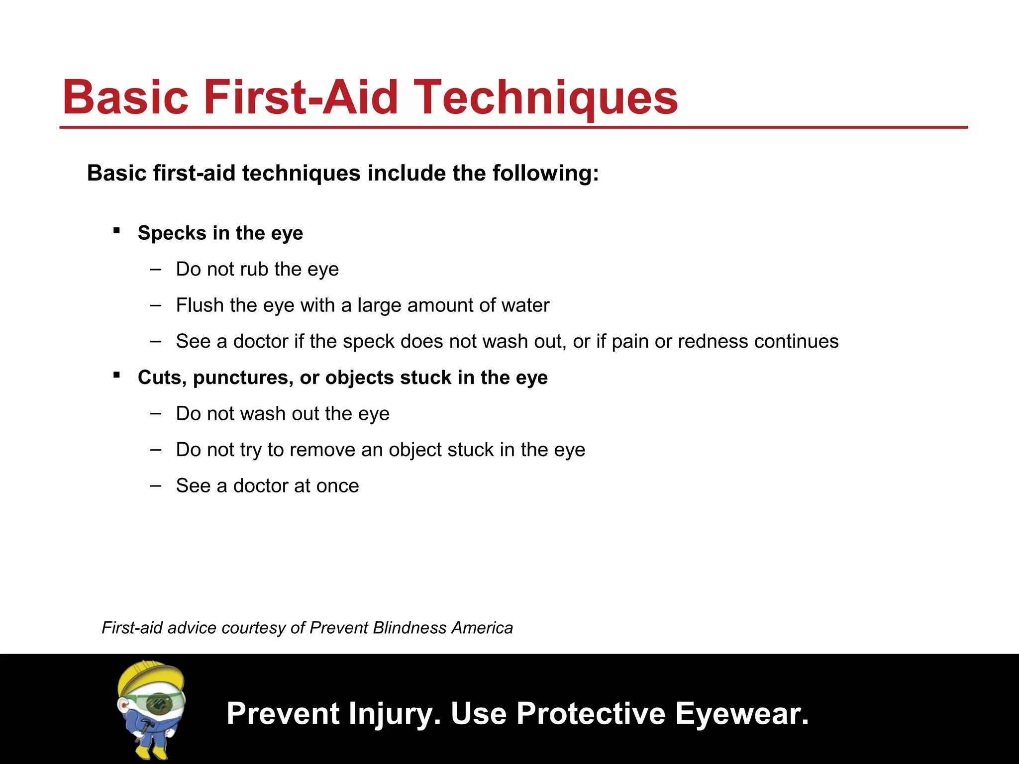 Eye safety at work | PPT