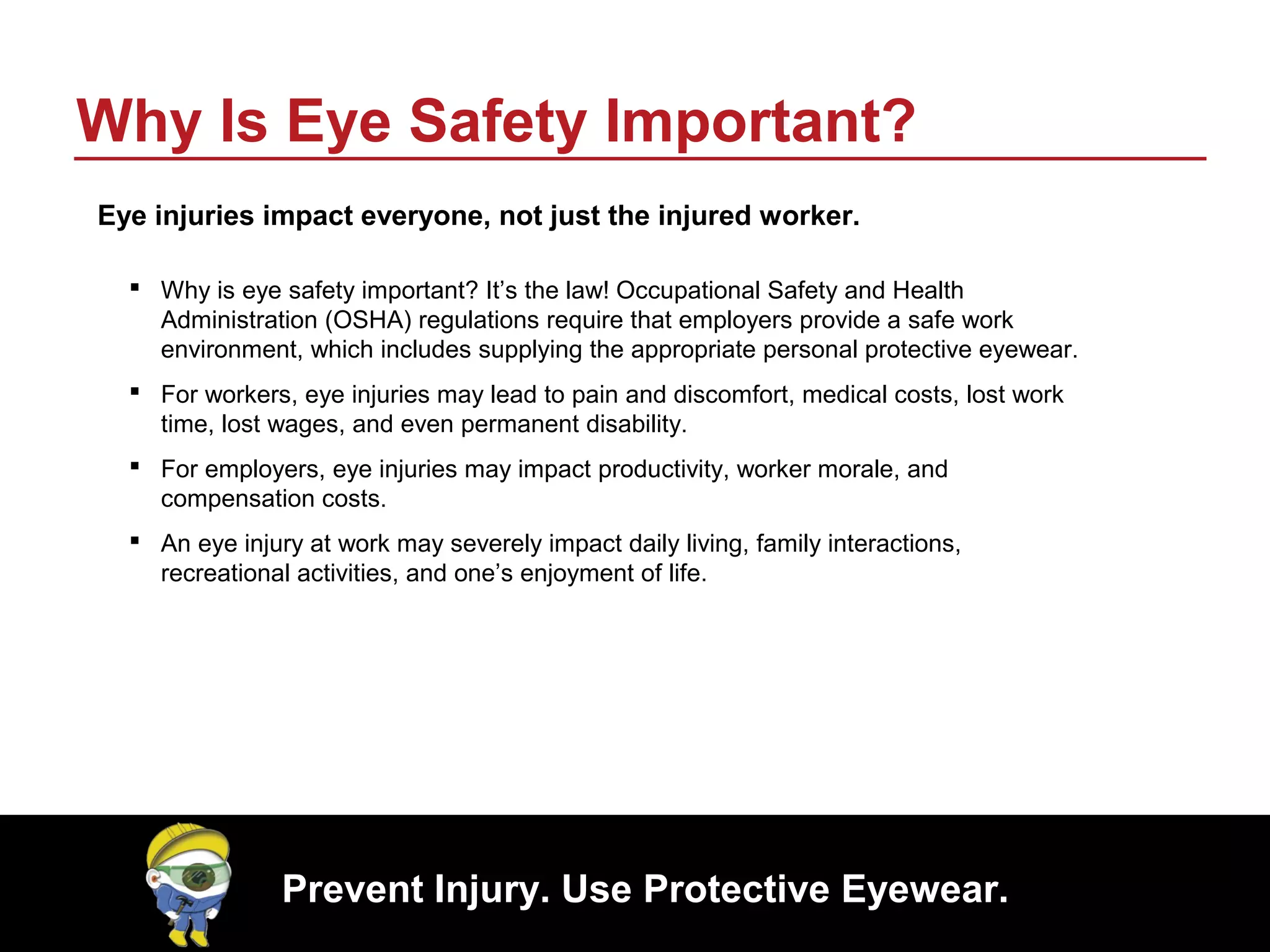 Eye safety at work | PPT