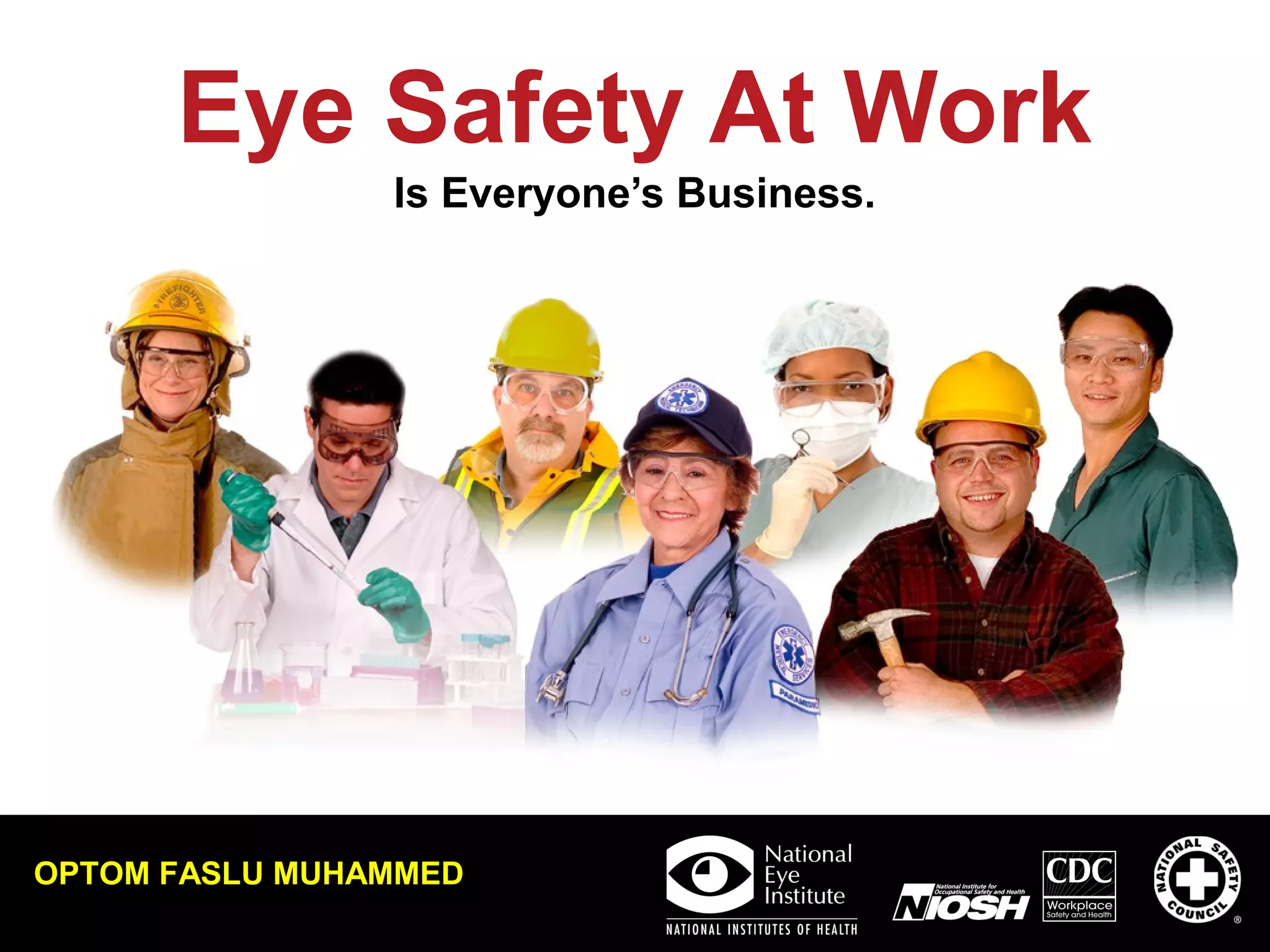 Eye safety at work | PPT