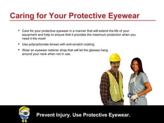 Eye safety at work | PPT