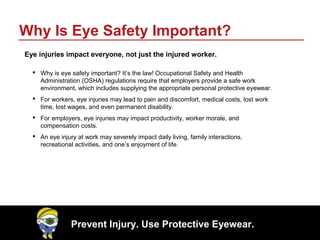 Eye safety at work | PPT