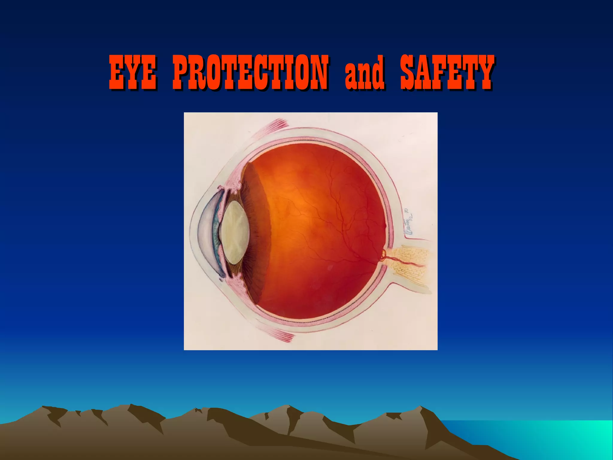 Eye safety presentation | PPT