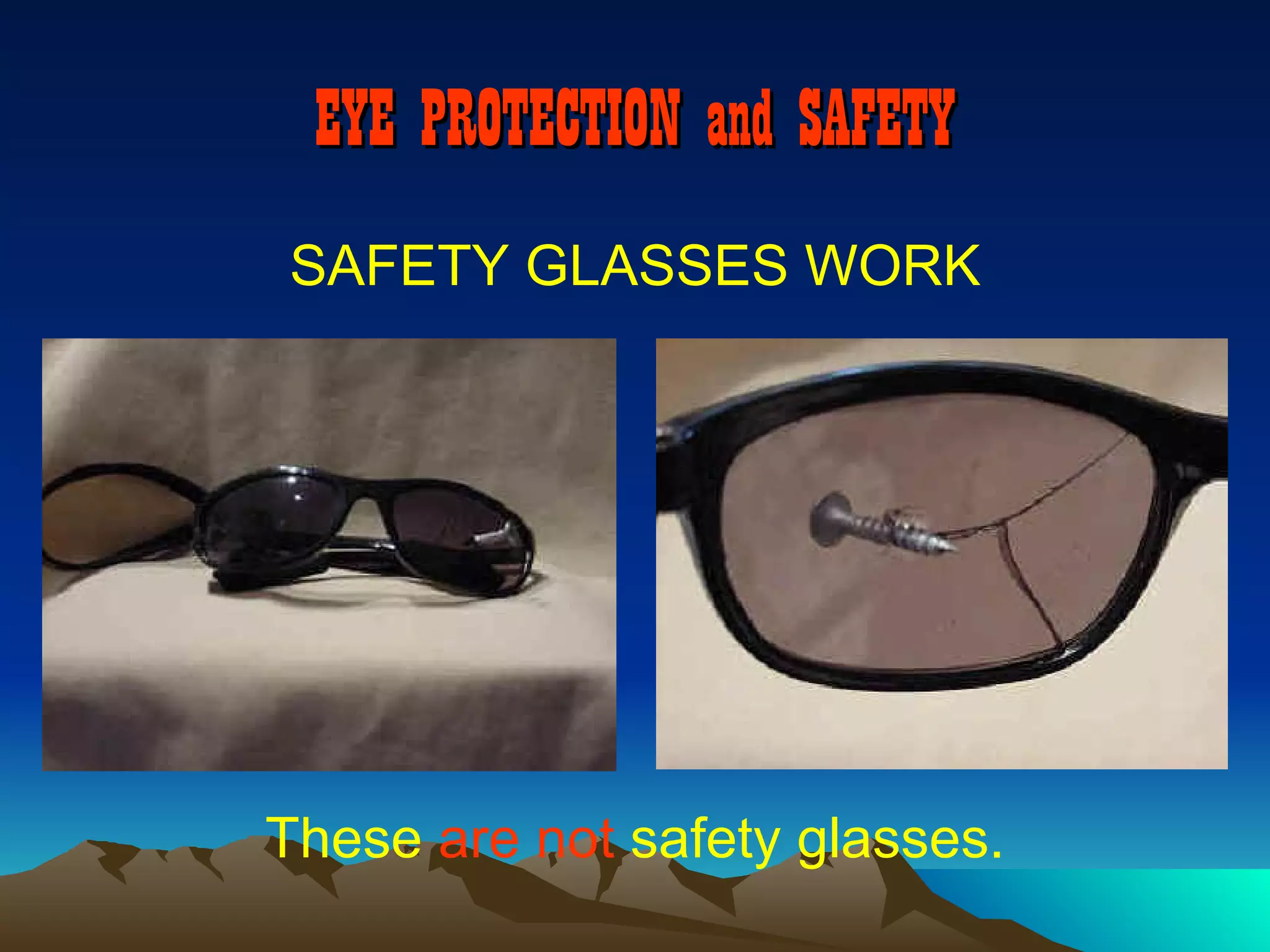 Eye safety presentation | PPT