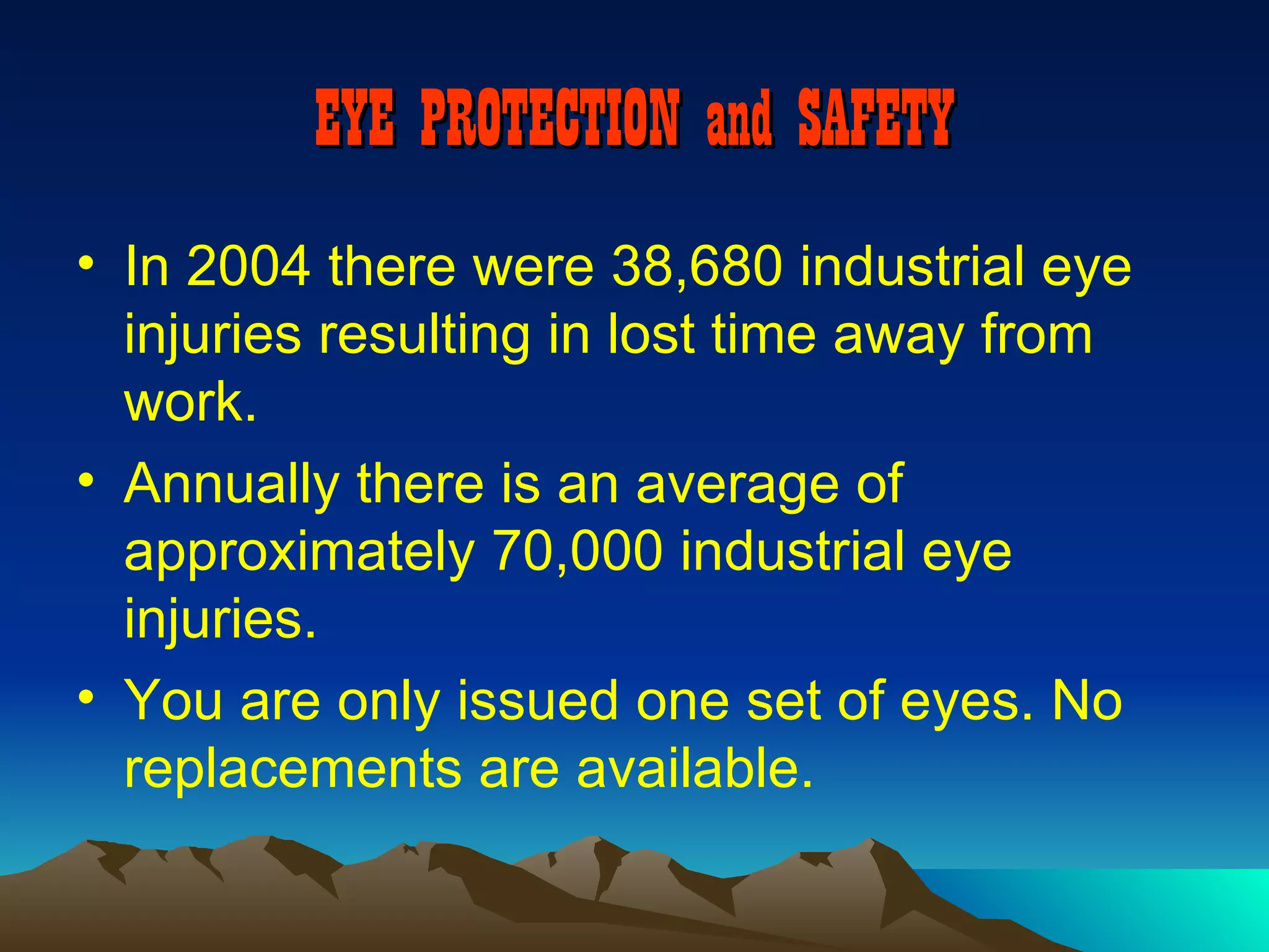 Eye safety presentation | PPT