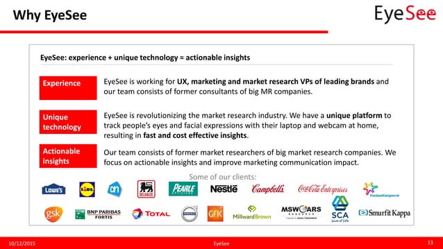 Eye see overview general capabilities | PDF