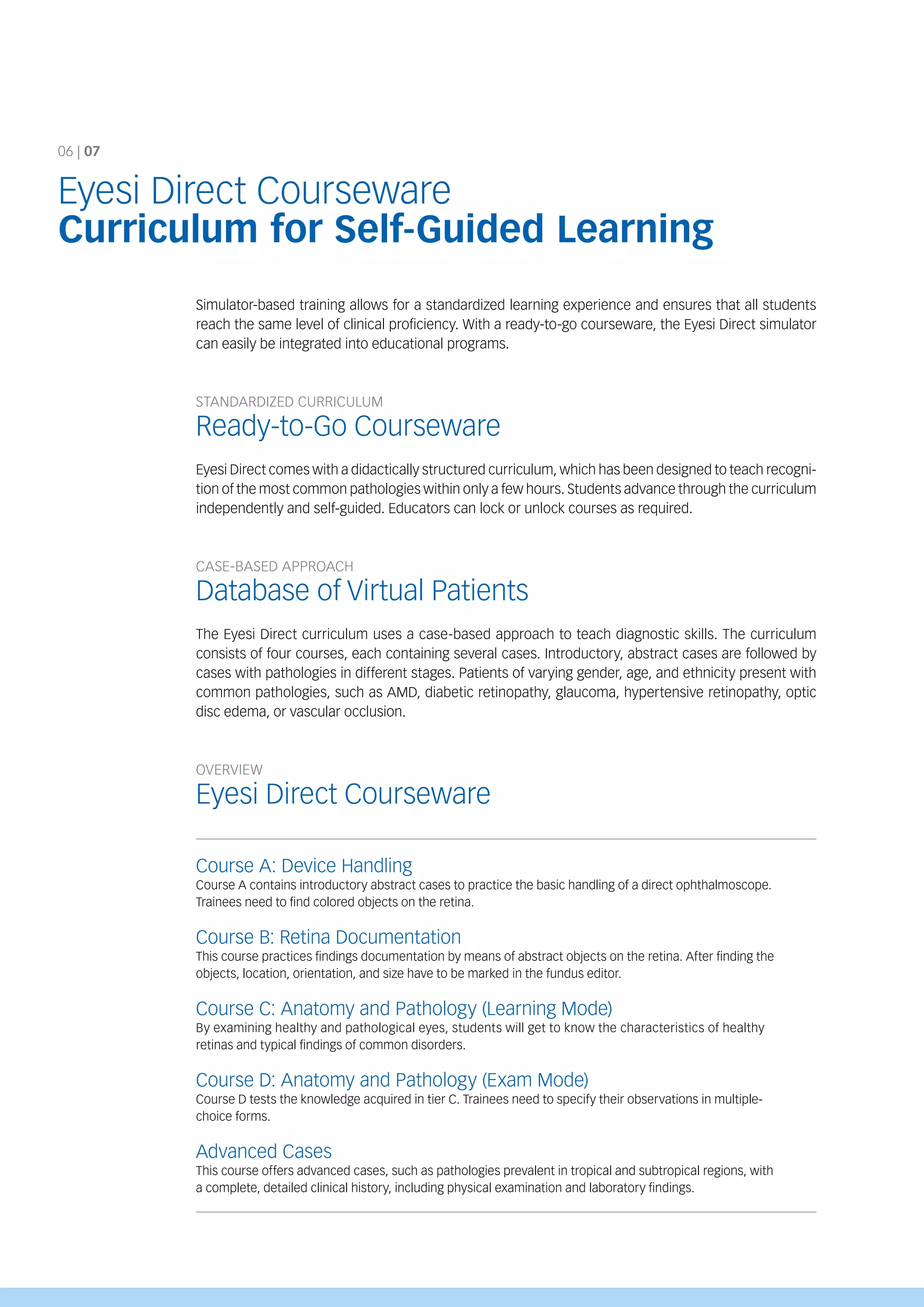 Eyesi Direct Brochure | PDF