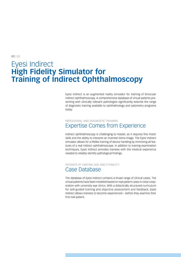 Eyesi Indirect Brochure | PDF