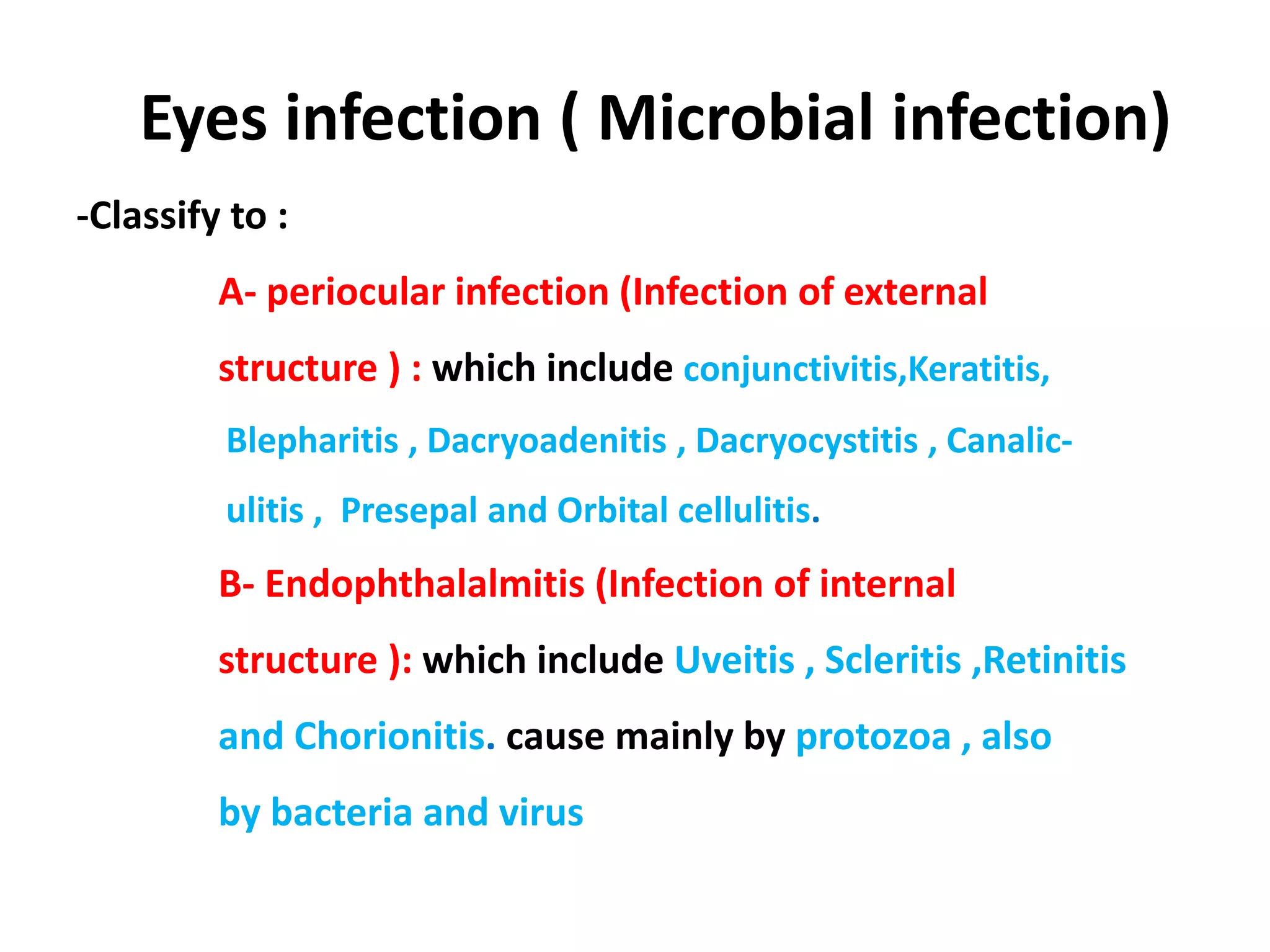 Eyes infection | PPT