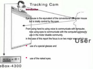 Eye's movement as input devices | PPT