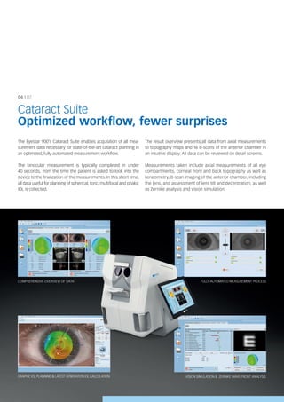 Eyestar 900 brochure | PDF