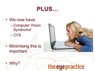 Eye Strain and Computer Vision Syndrome | PPTX