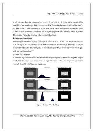 Project report on Eye tracking interpretation system | PDF