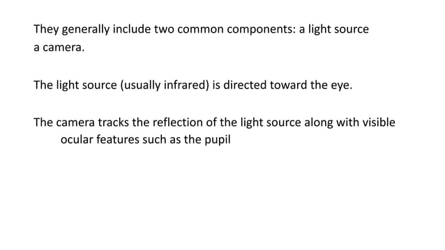 Eye Tracking Software model of left right all | PPT | Cameras and ...