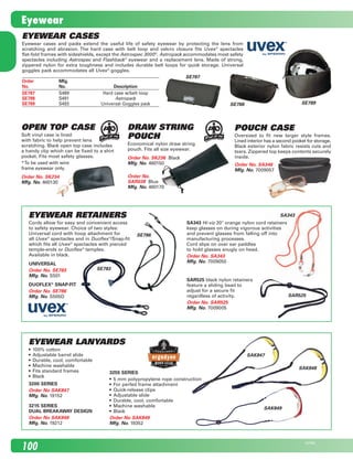 Eye Protection Selection Guide PDF | PDF