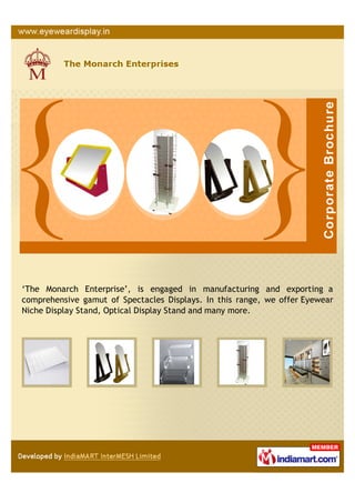 The Monarch Enterprises, Mumbai, Spectacles Displays | PDF | Style ...