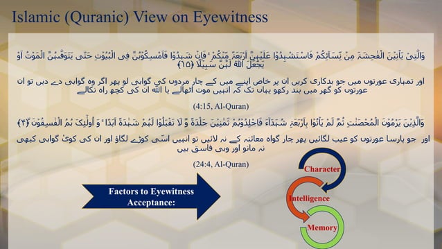 Eyewitness identification role of forensic psychologist abrar riaz | PPT