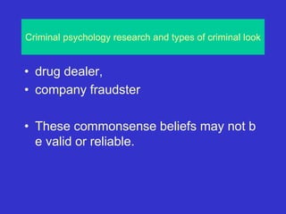 EYEWITNESS TESTIMONY.ppt criminal psychol | PPT