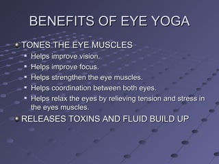Eye Yoga | PPT