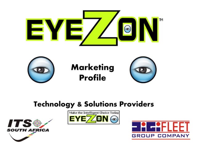 EyeZon Company Profile 2014 | PPT