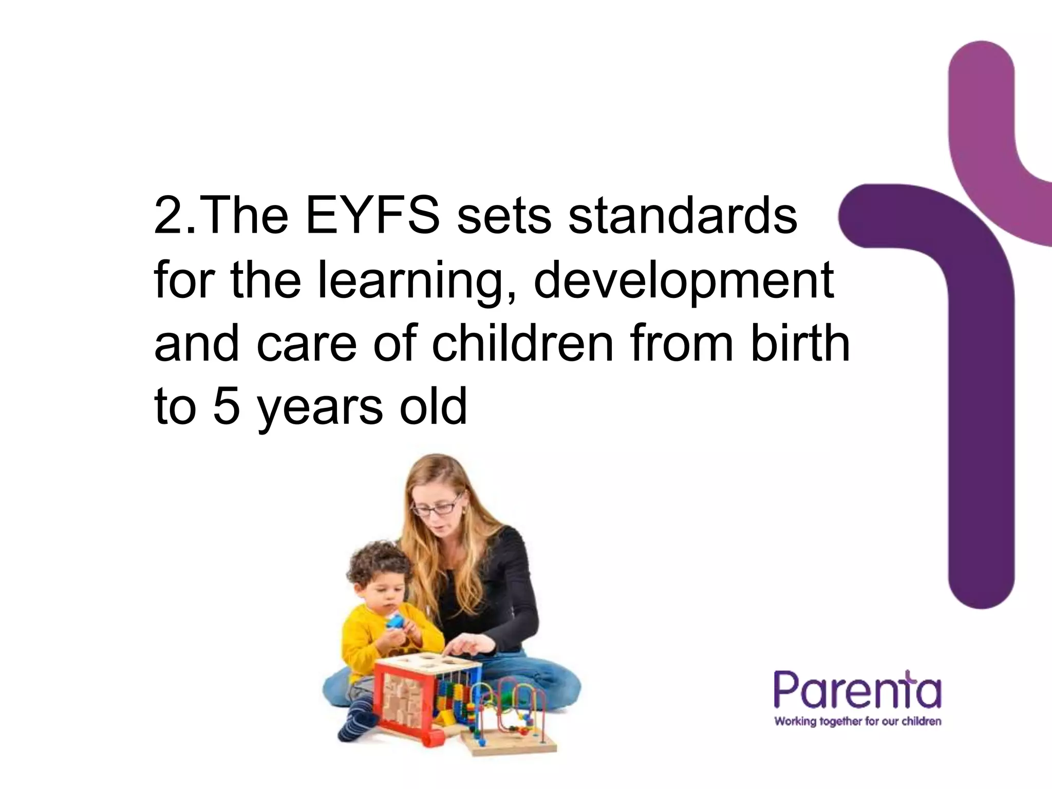 Let’s talk...Early Years Foundation Stage! | PPT