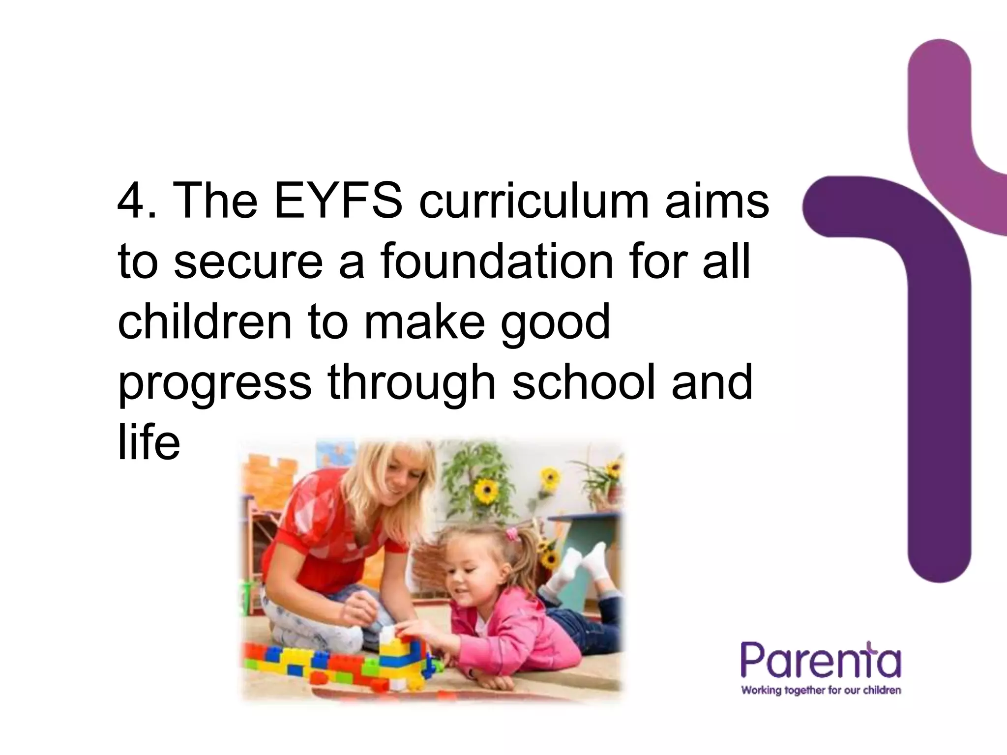 Let’s talk...Early Years Foundation Stage! | PPT