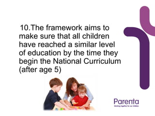 Let’s talk...Early Years Foundation Stage! | PPT