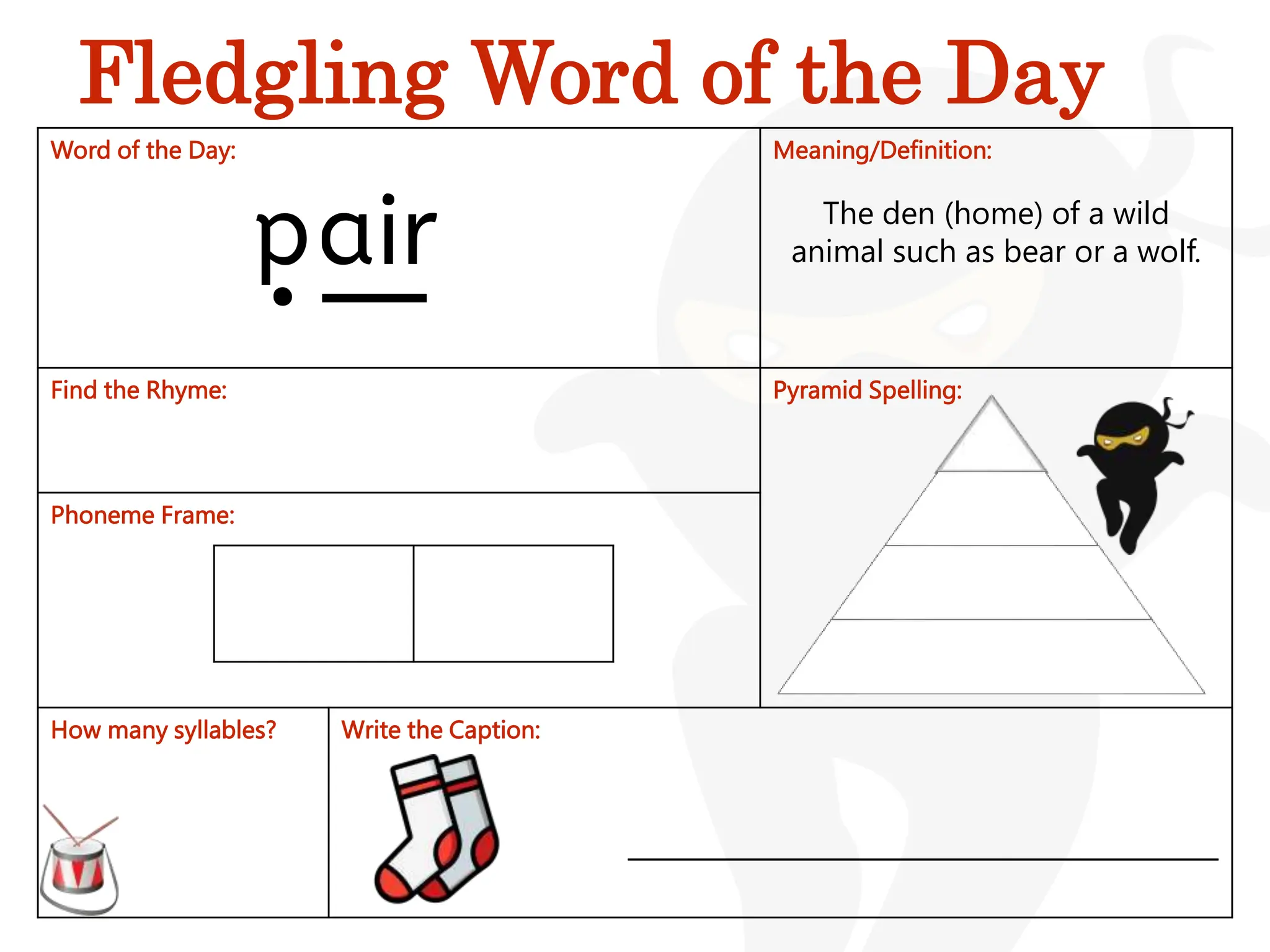 Word Of The Day Powerpoint Slides For Free.pptx