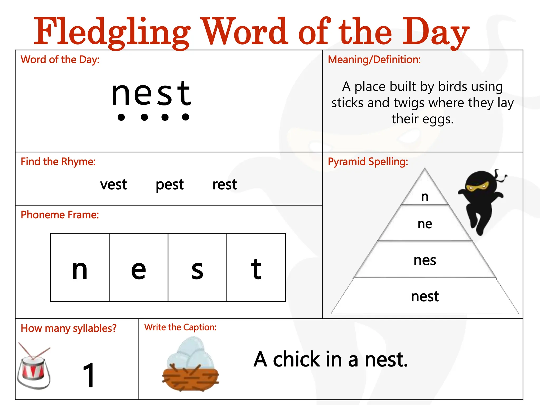 Word Of The Day Powerpoint Slides For Free.pptx